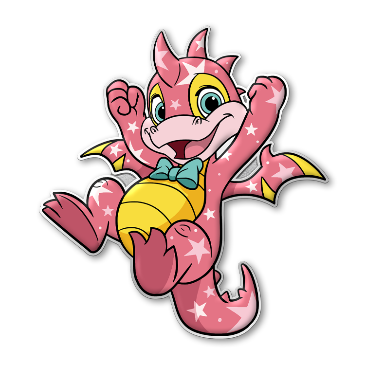 25th Anniversary Scorchio Pin, Neopets – What's Your Passion Jewelry